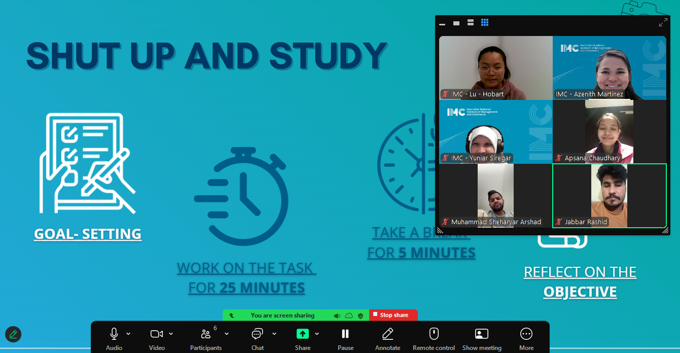 Throwback – Shut Up and Study Success! – IMC